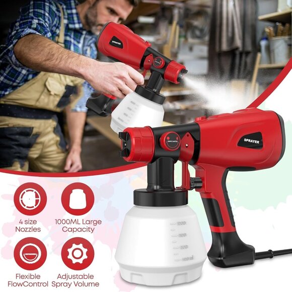 unbranded | Other | Paint Sprayer 00w High Power Electric Spray Paint ...